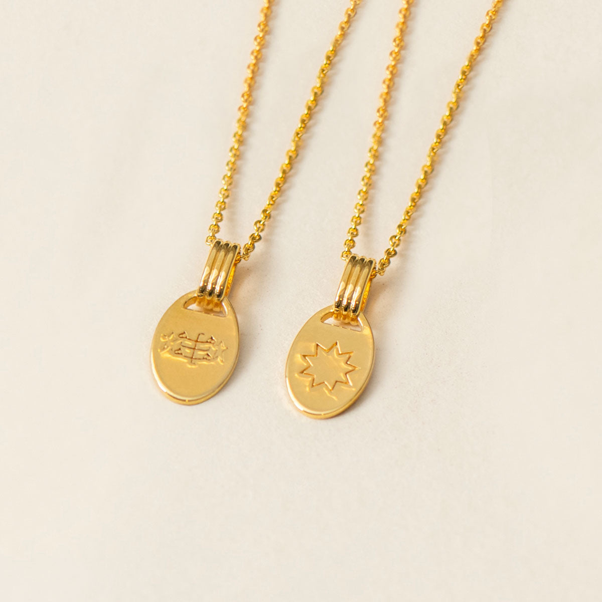 Open Soul Necklace Gold Vermeil